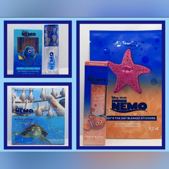 Makeup | Limited Edition Disney Pixar Finding Nemo Revolution 6pc ...
